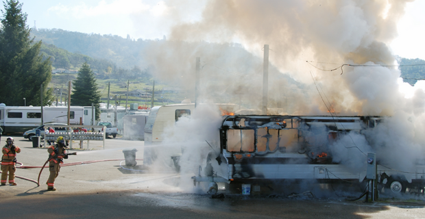 Causes of RV fires